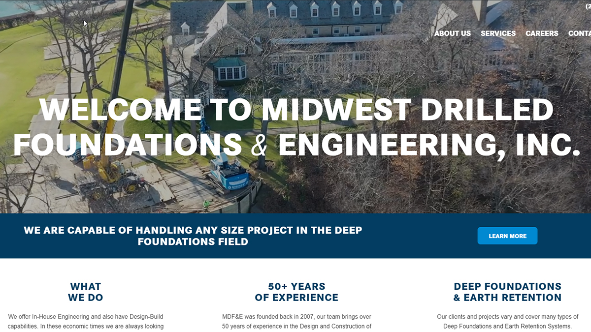 Midwest Drilled Foundations & Engineering • In-House Engineering